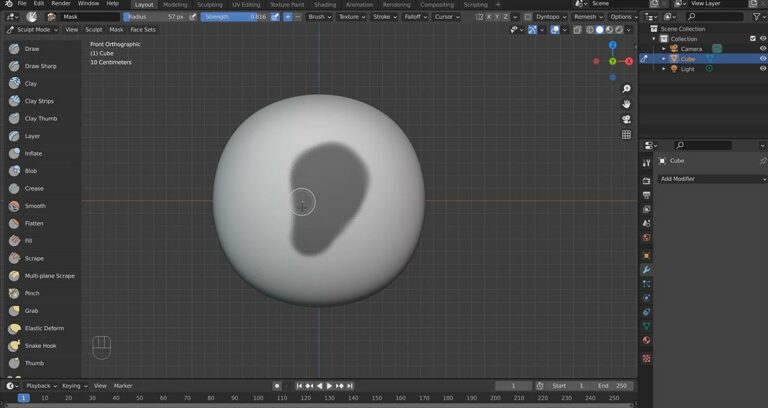 How To Sculpt An Ear In Blender - 3D Blendered