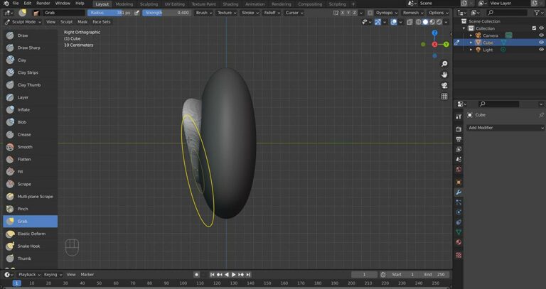 How To Sculpt An Ear In Blender - 3D Blendered